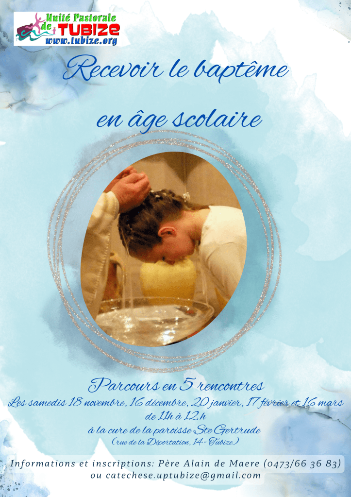 Préparation au baptême des enfants en âge scolaire (7 à 10 ans) – Unité ...